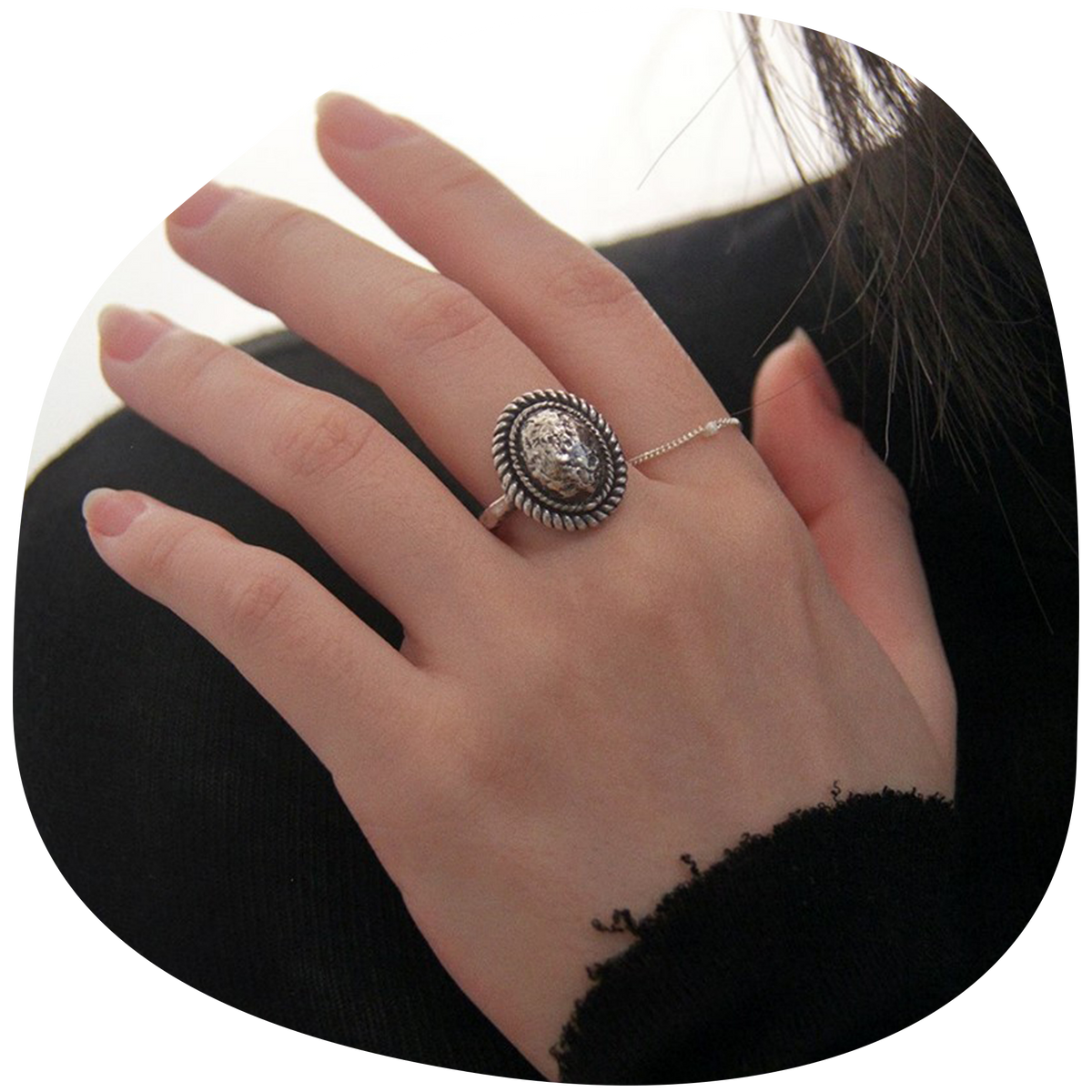 CAKE Ⅰ Silver Ring by BTS JUNGKOOK - Unique & Antique – BIROSO