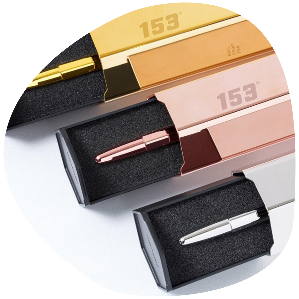 153 GOLD / Monami Ball-point Pen – BIROSO