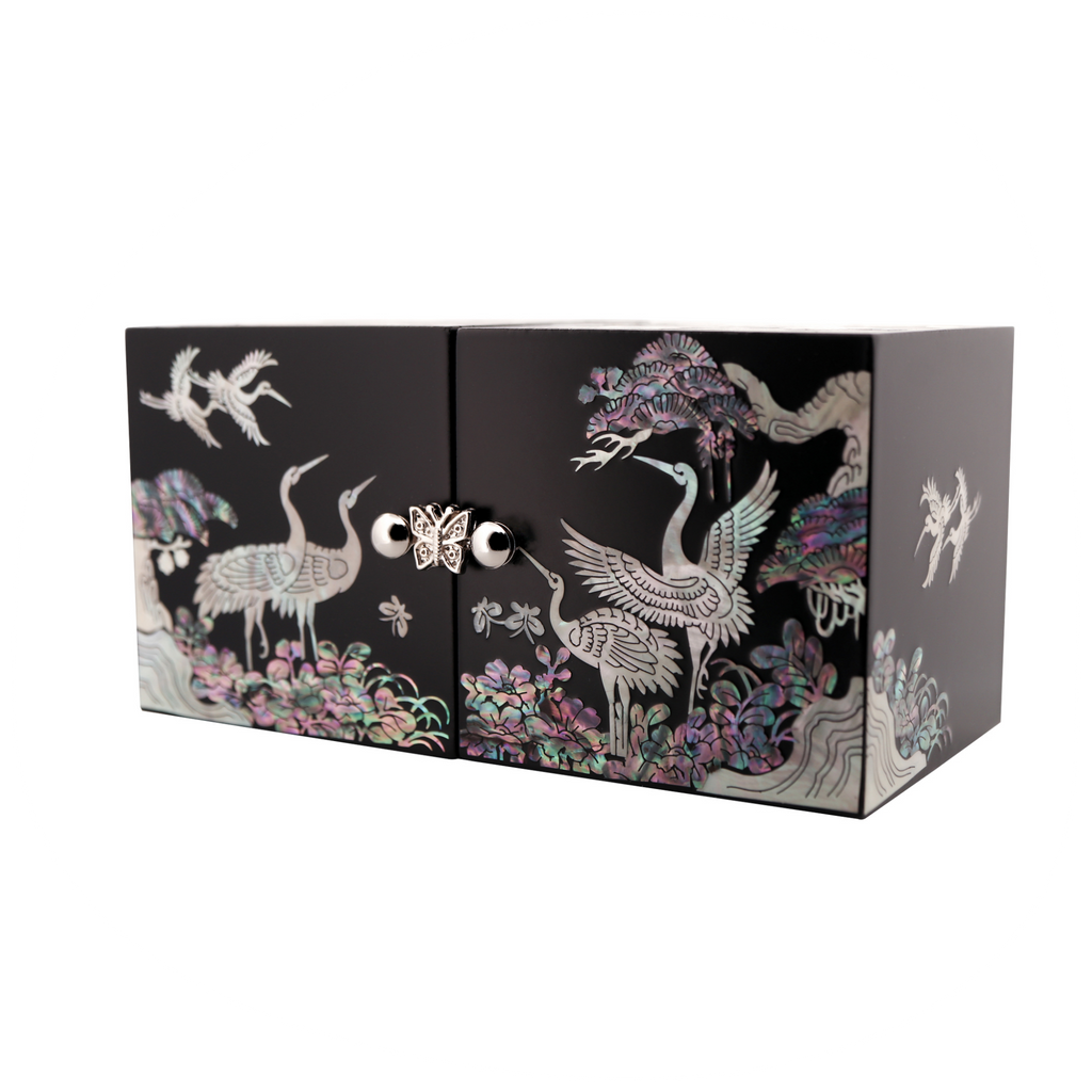 Flower & Crane Najeon Chilgi folding cabinet – BIROSO