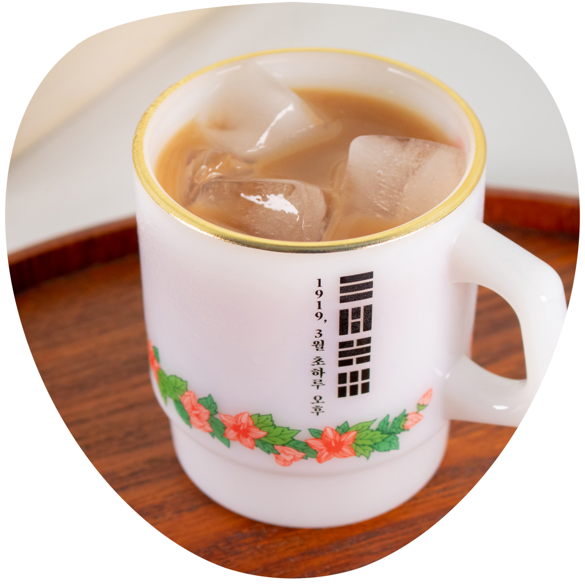 Hawaii Korean Declaration of Independence Milk Glass – BIROSO